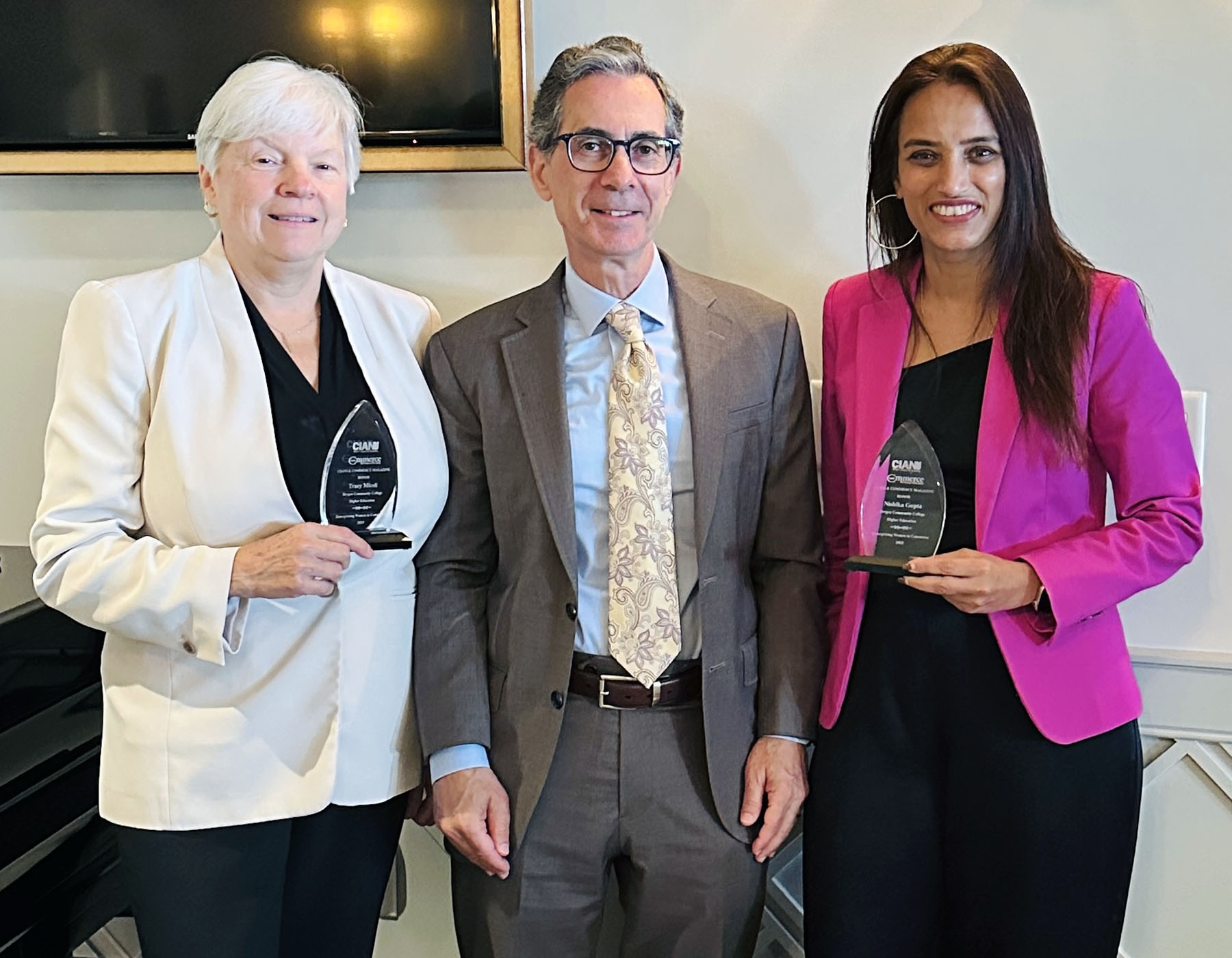 Bergen Pair Honored as CIANJ Enterprising Women | Bergen Community College