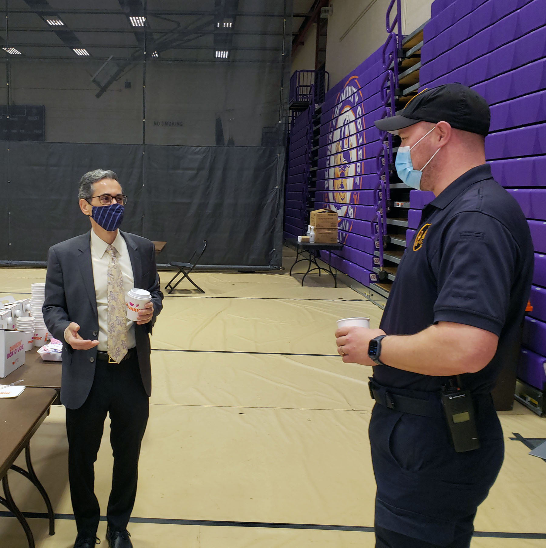 College Staff Weathers Storm | Bergen Community College