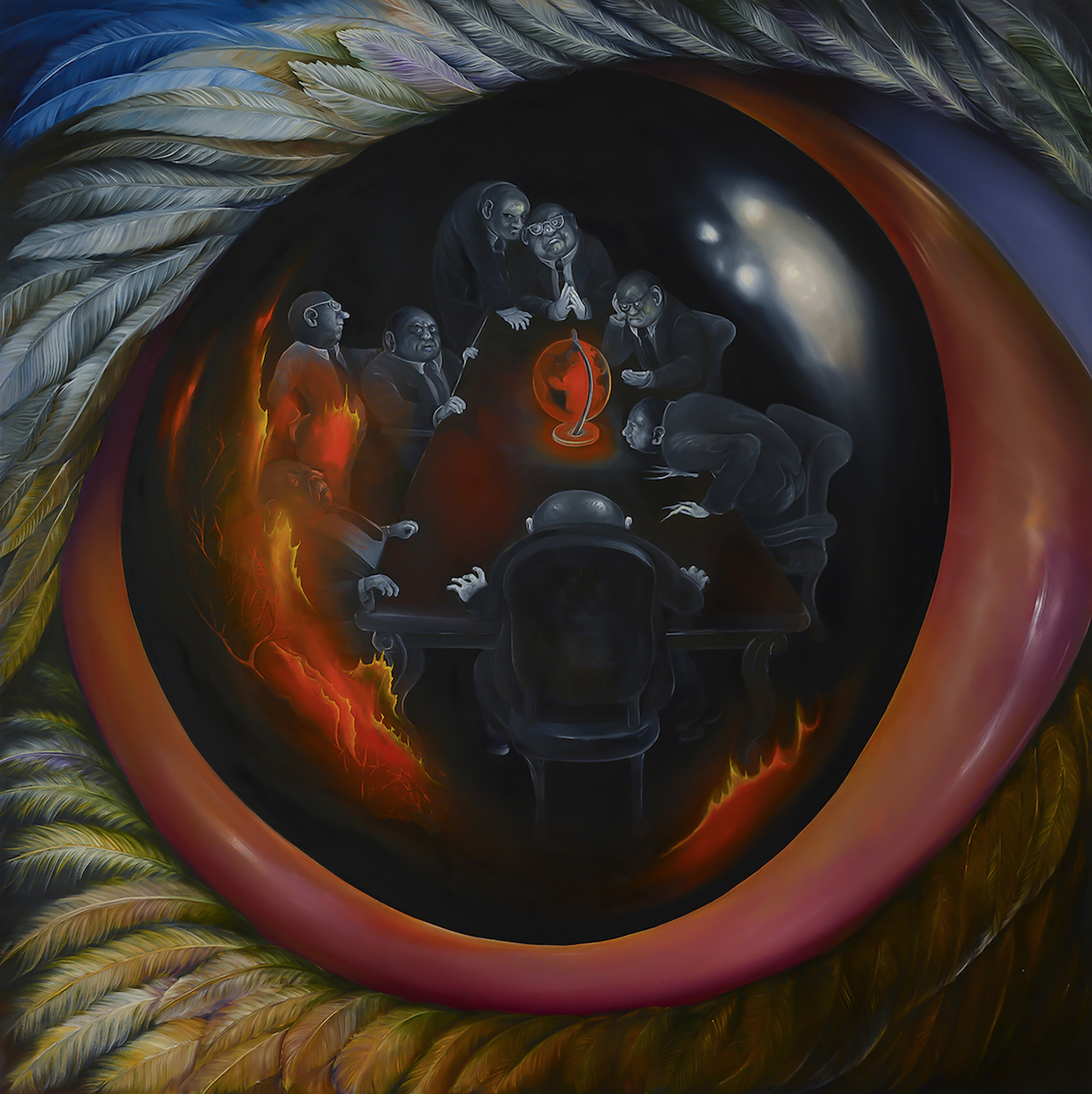 Art Exhibition Features Commentary on Capitalism | Bergen Community College